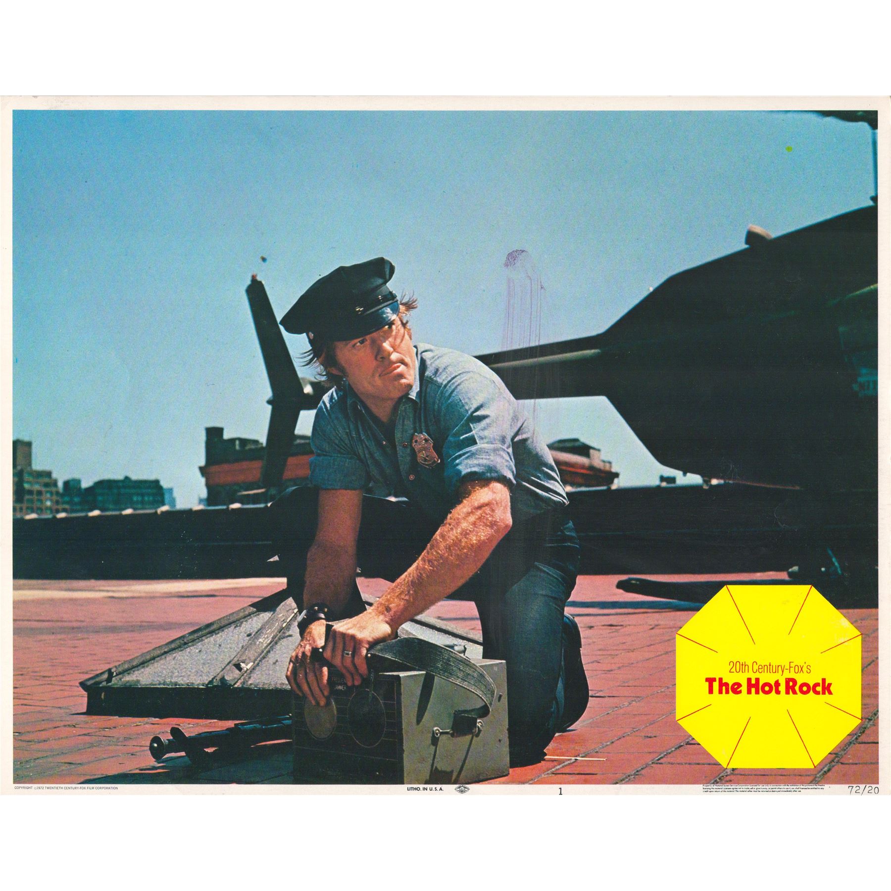 The Hot Rock set of 8 original lobby cards