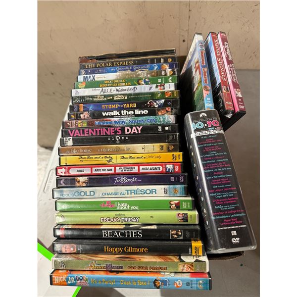 Lot of DVDs