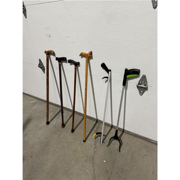 Canes and pickers