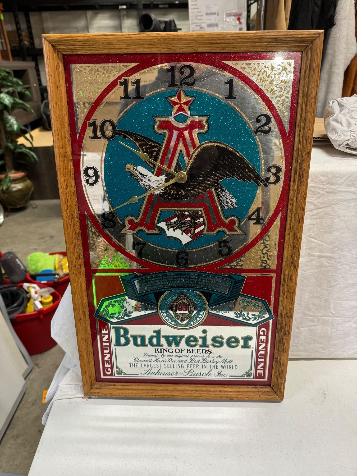 Budweiser clock