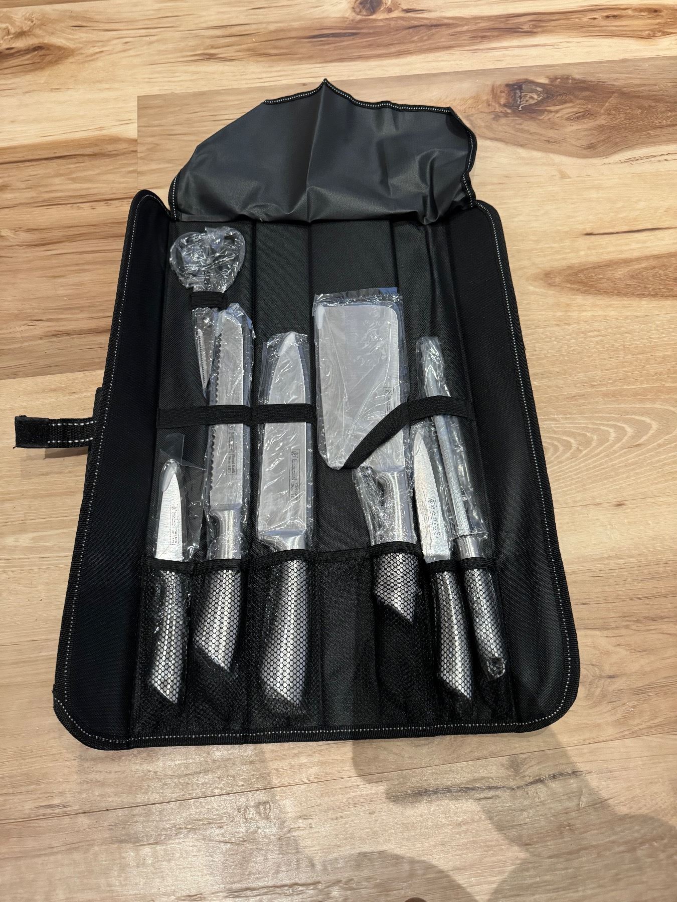 New kitchen king professional 7 pc kitchen knife set