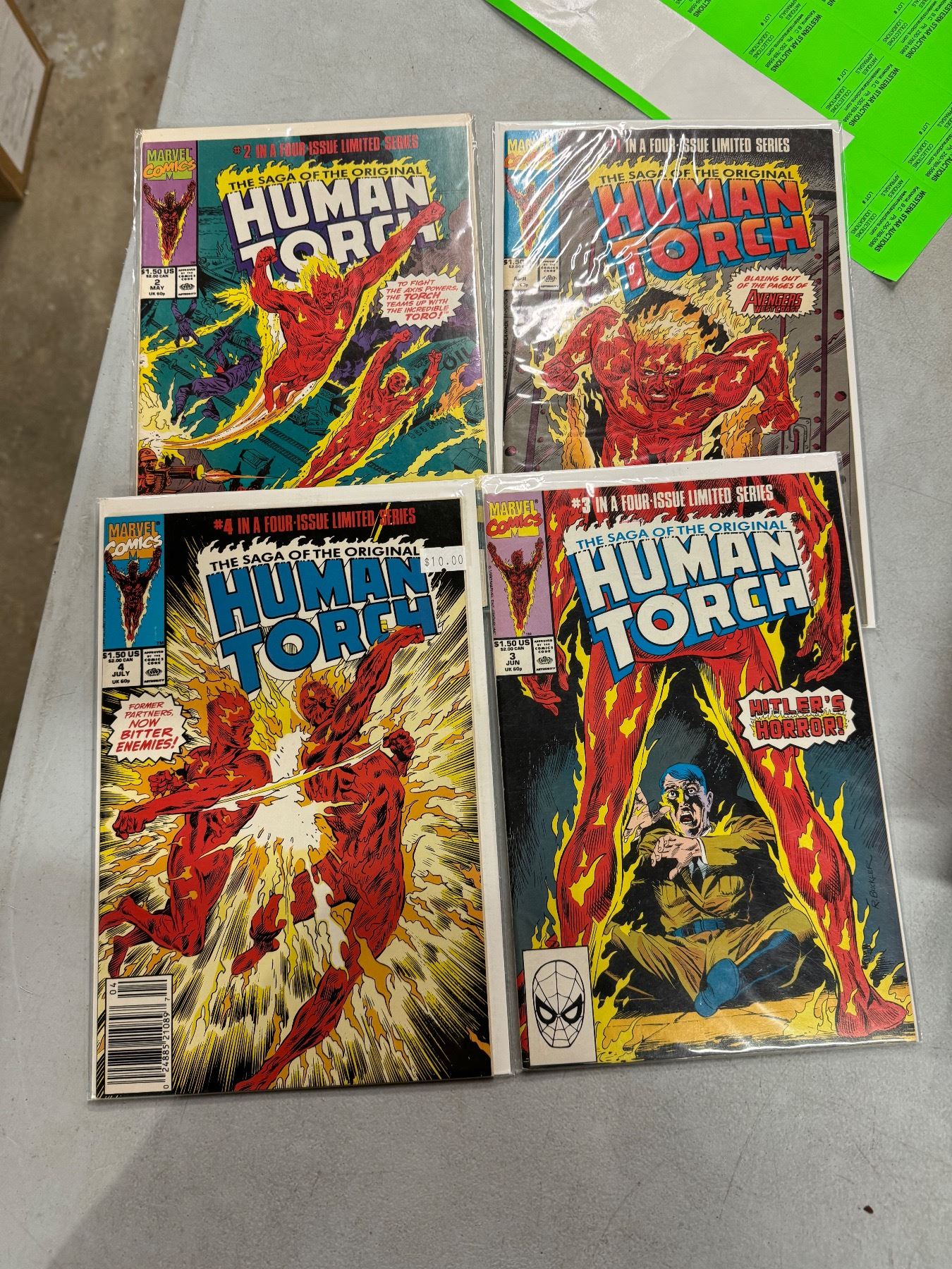 Marvel comics Human Torch