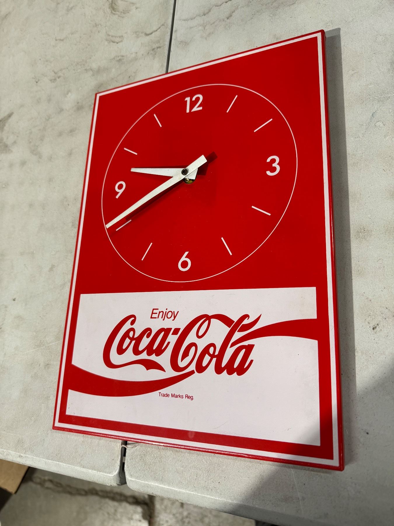 Coca Cola clock