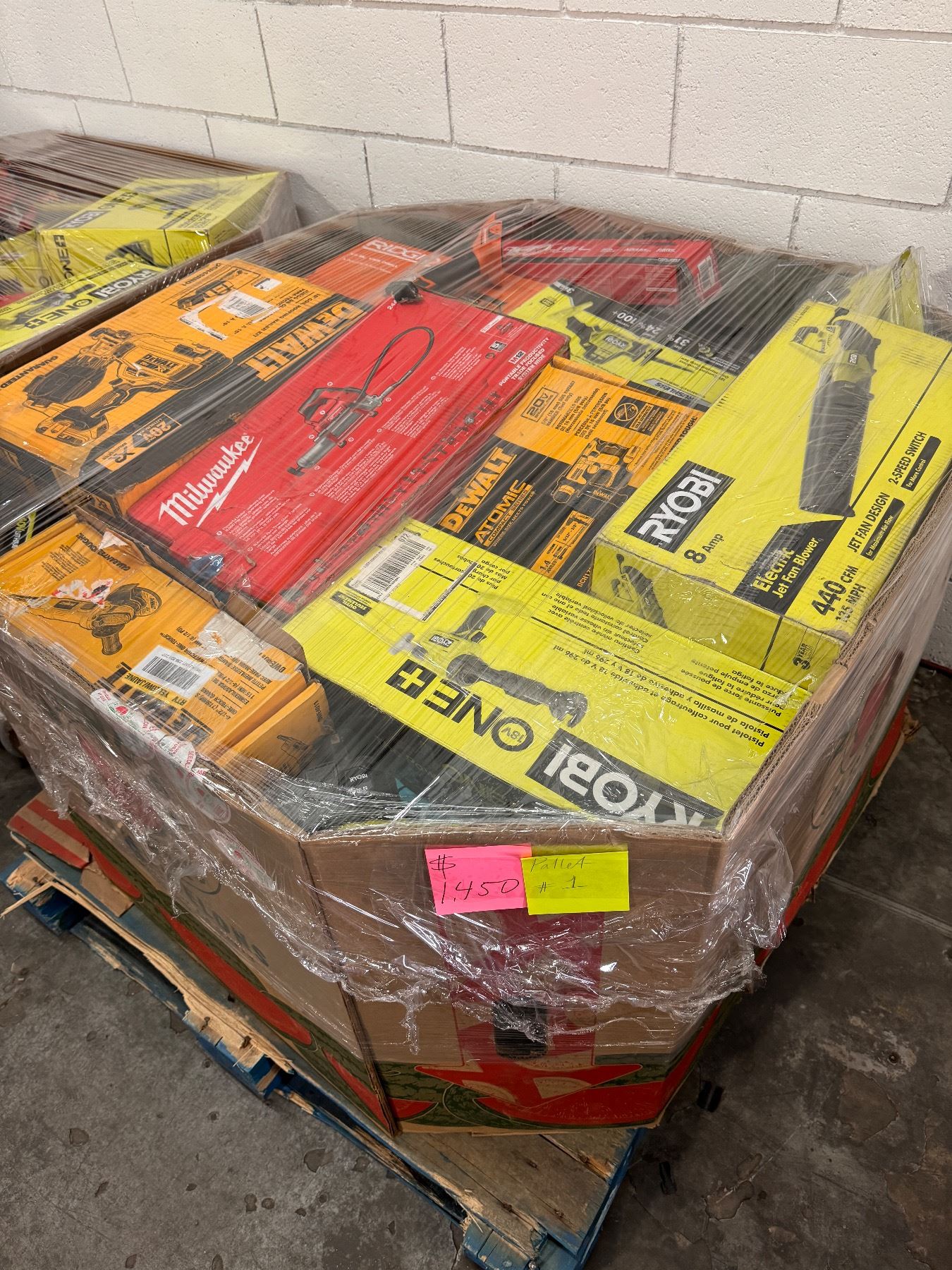 Pallet #101 - Home Depot y Mercancia general