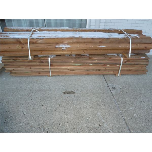 73-Pressure Treated Round Edge Deck Boards