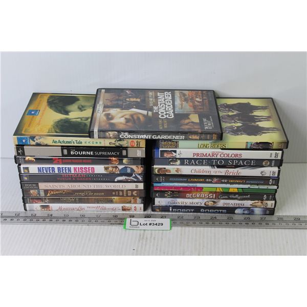 20 Dvd Romance Adventure Action Bodnarus Auctioneering