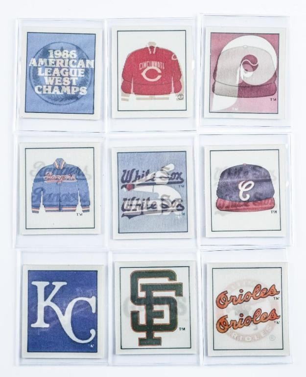 Group of Sportflics cards, Team Holograms with Sta