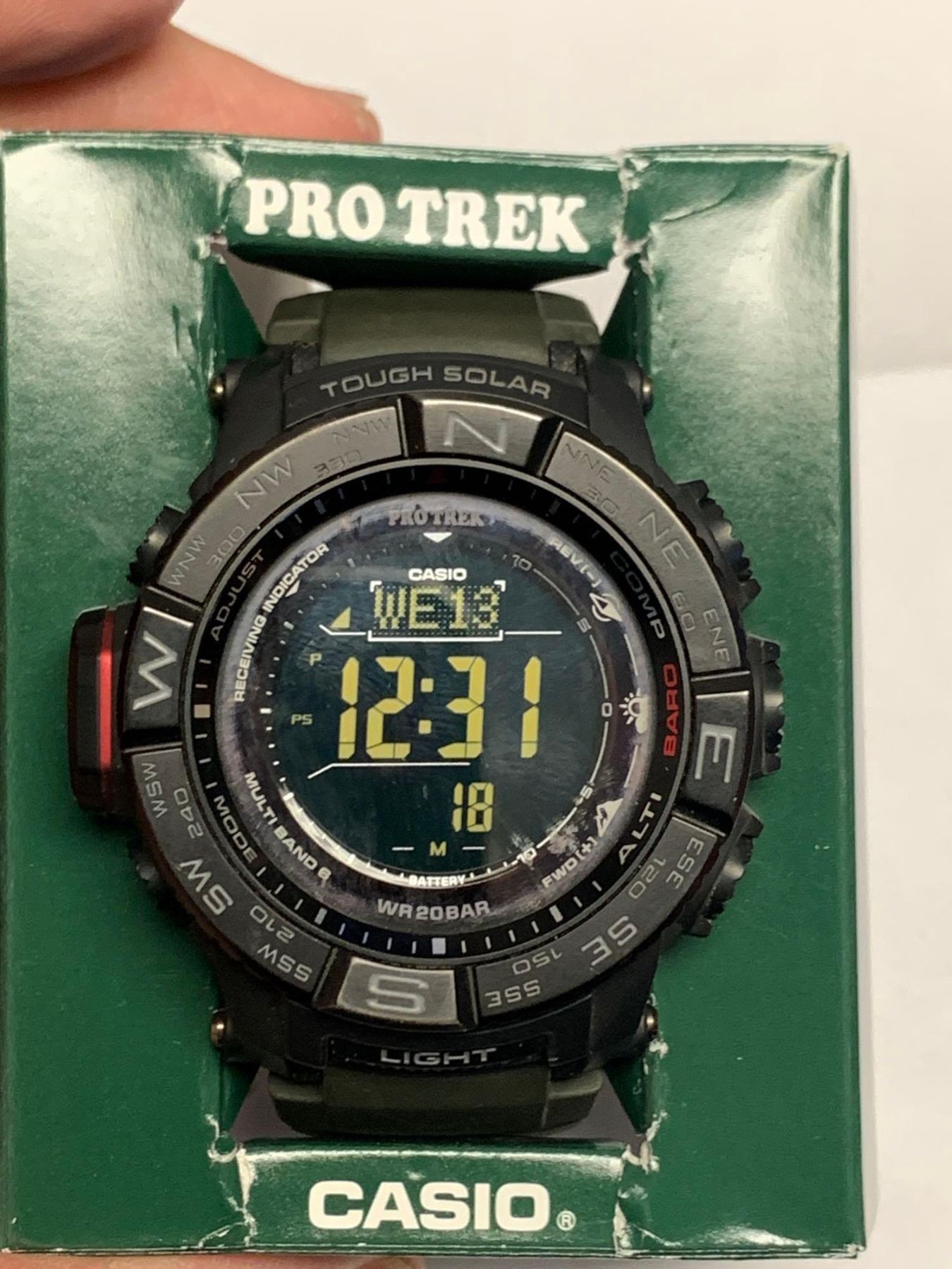 Casio Pro Trek Outdoorsman Gents Wrist Watch