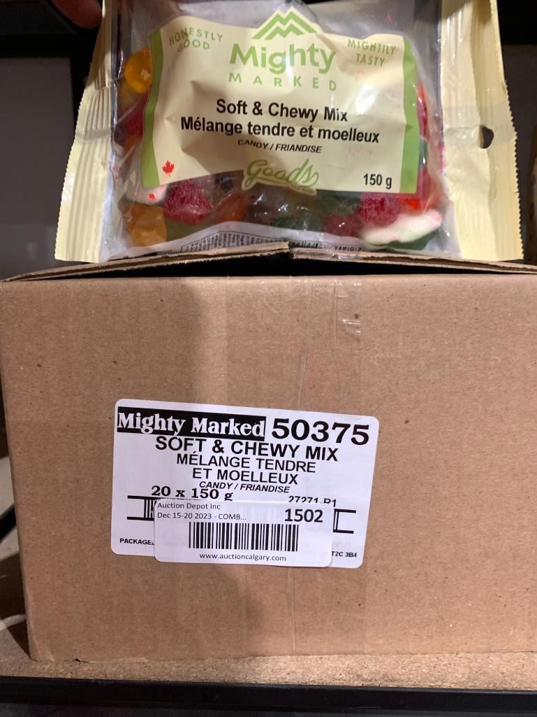 Mighty marked soft & chewy mix 20x150g