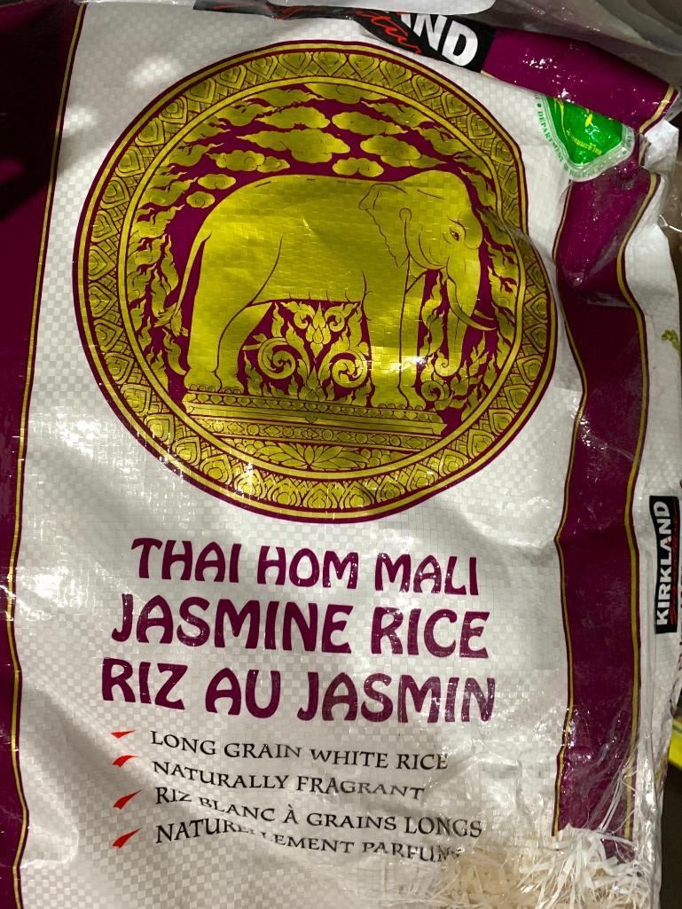 Kirkland signature long grain white Jasmine rice 8KG