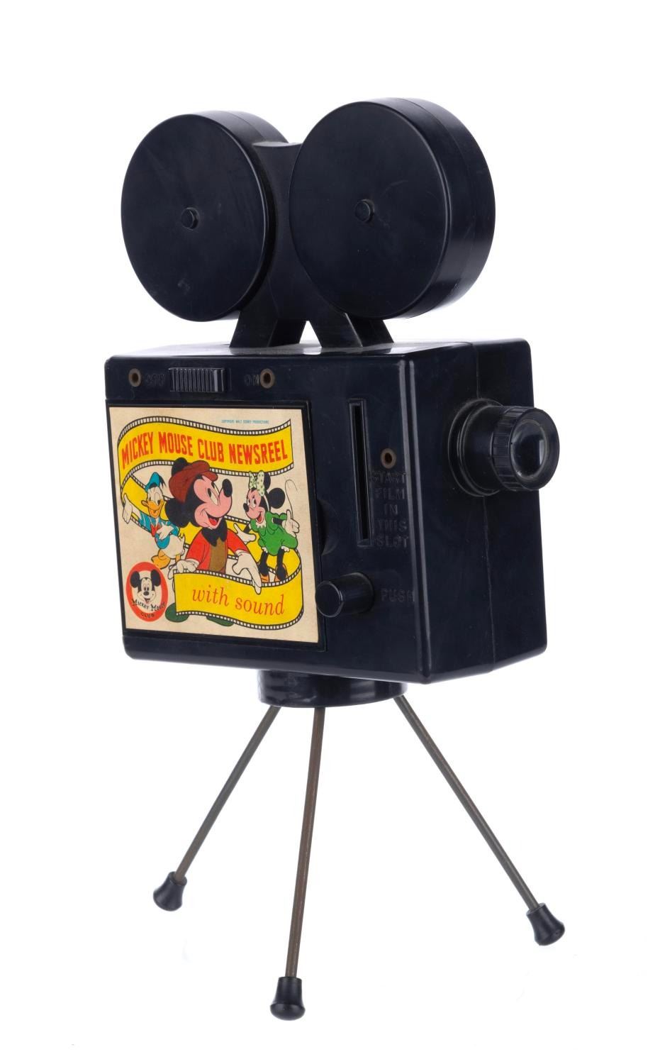 A Mickey Mouse Club Newsreel Projector Toy. - Van Eaton Galleries