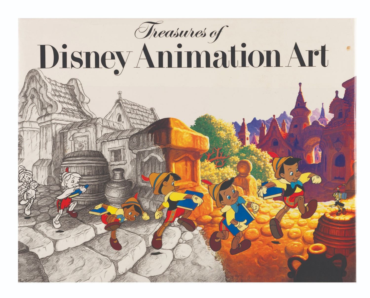 A Multi-Signed "Treasures of Disney Animation" Book. - Van Eaton Galleries
