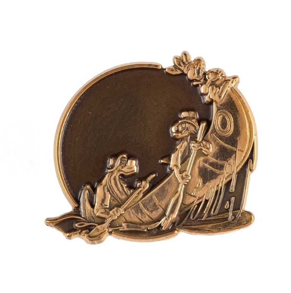 A Disneyland Cast Member Canoe Races Pin.