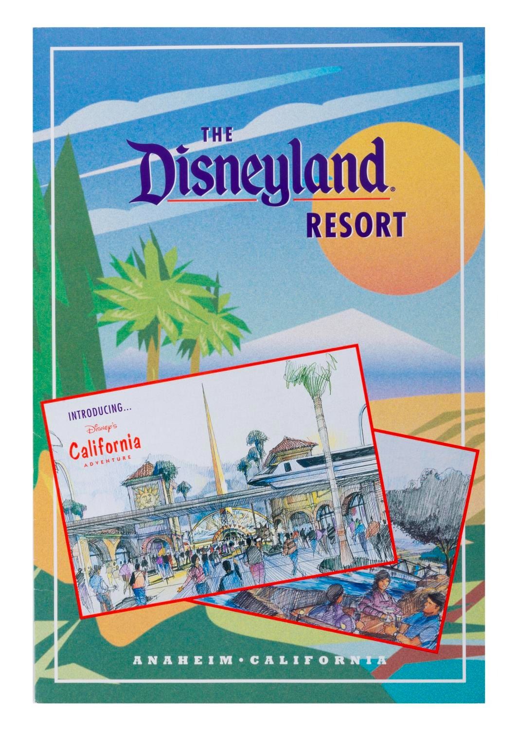 A Set of WESTCOT and California Adventure Brochures. - Van Eaton Galleries