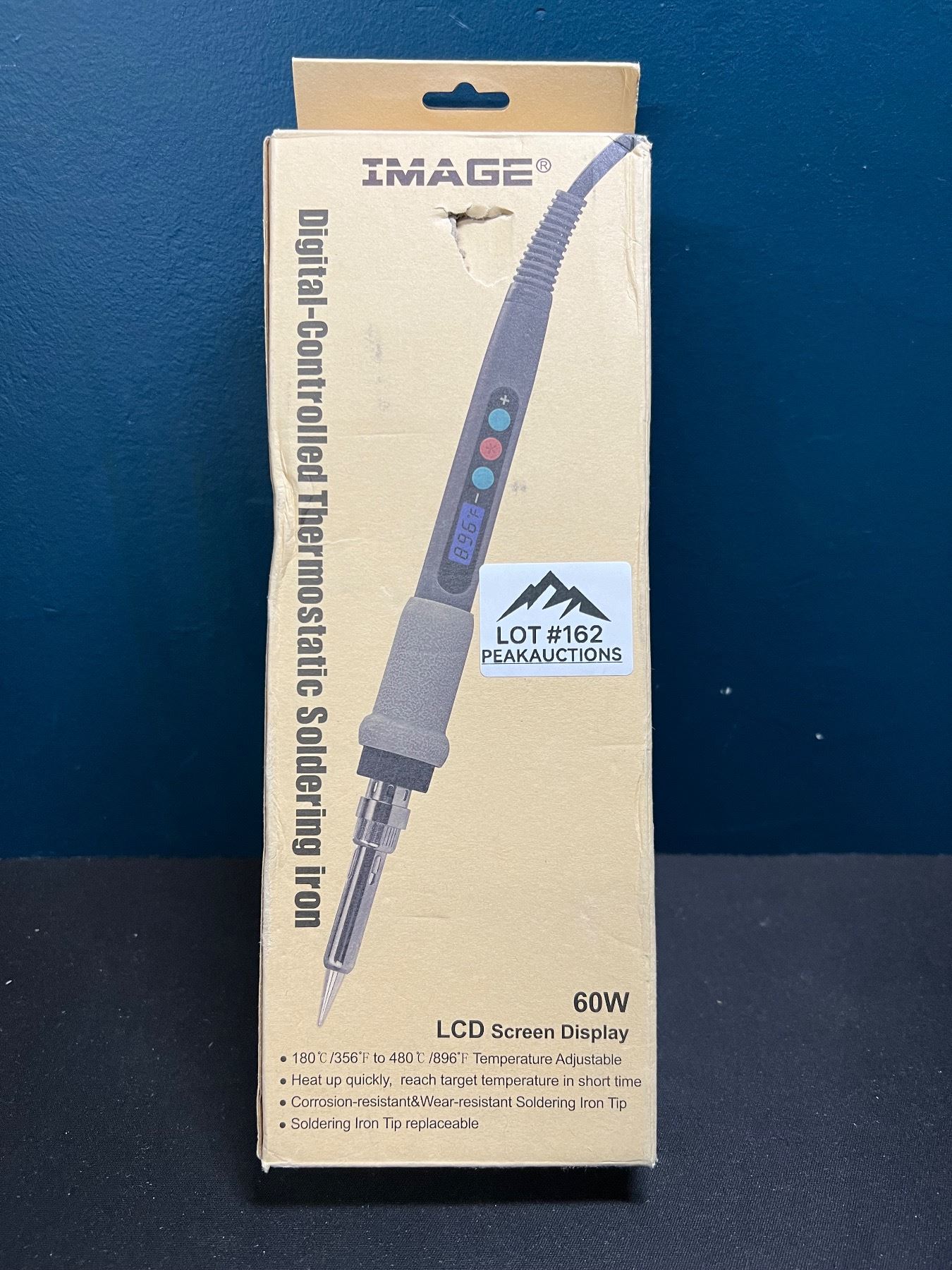 Lot of 1 60W Soldering Iron with LCD Screen