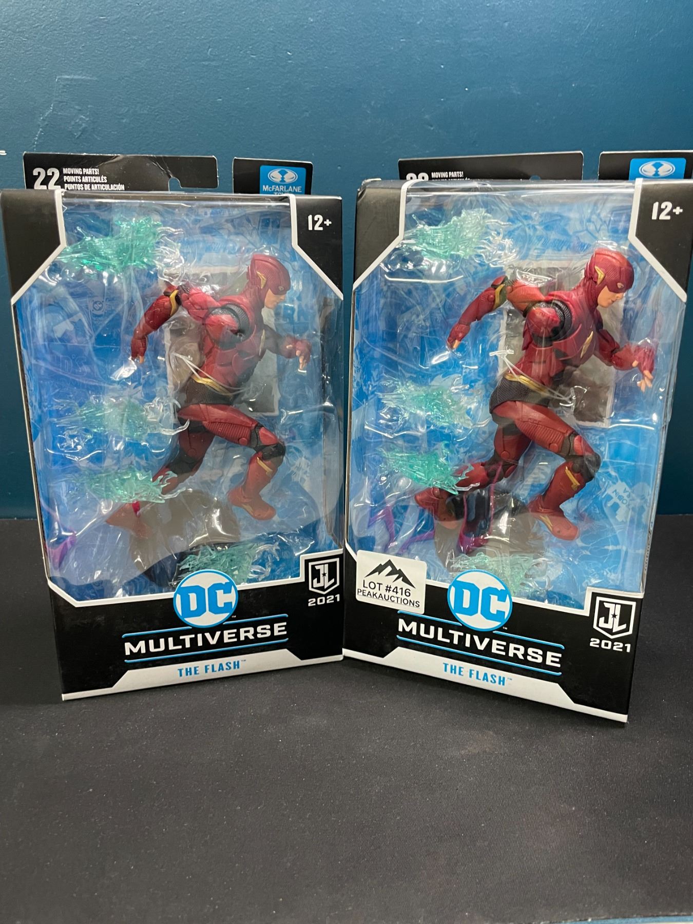 Lot of 2 DC Multiverse The Flash Action Figures by McFarlane Toys