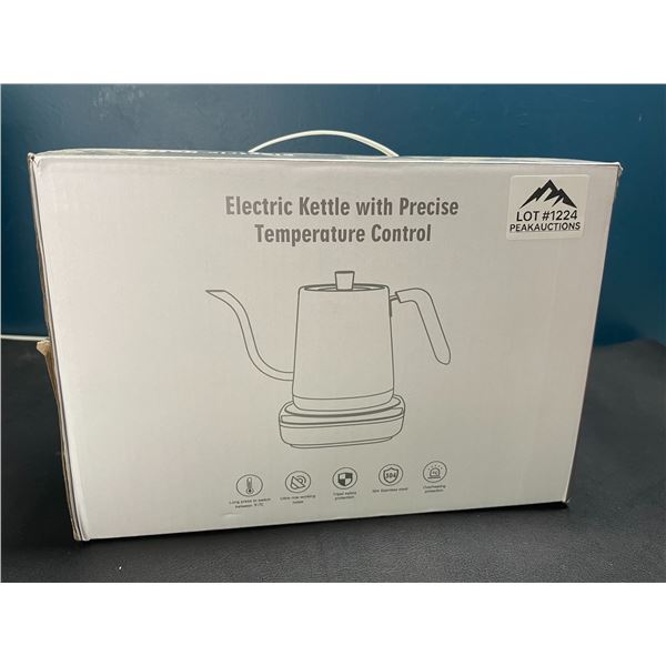 Lot of 1 Electric Kettle w/ Precise Temperature Control - Brand New!