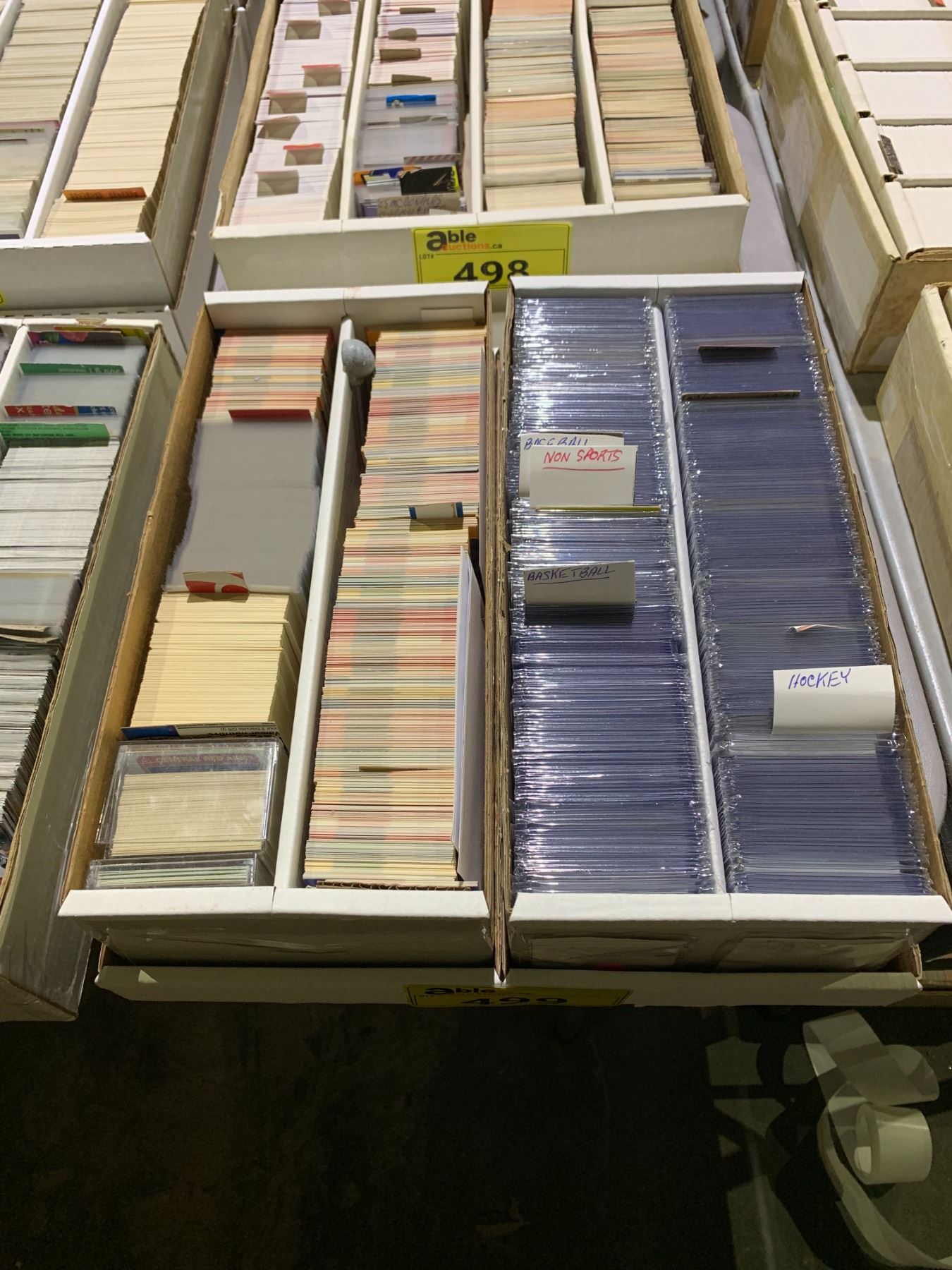 Box Of Assorted Sports & Collectible Cards - Able Auctions