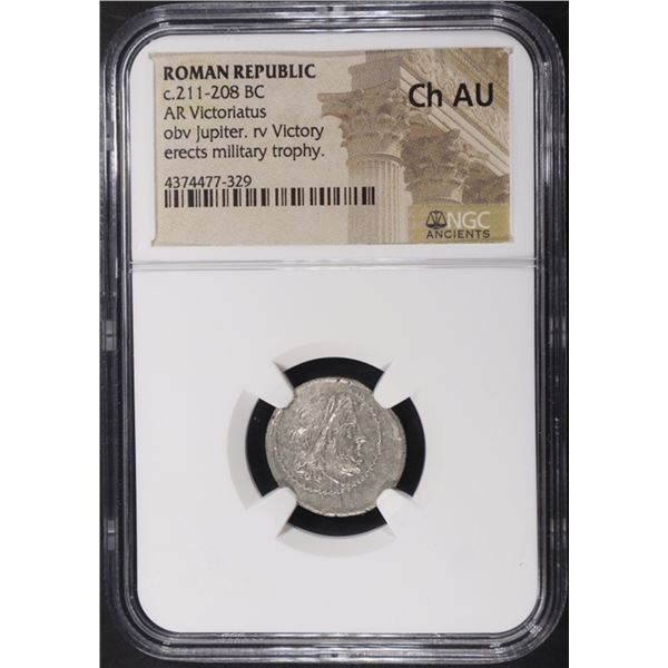c.211-208 BC ROMAN REPUBLIC COIN