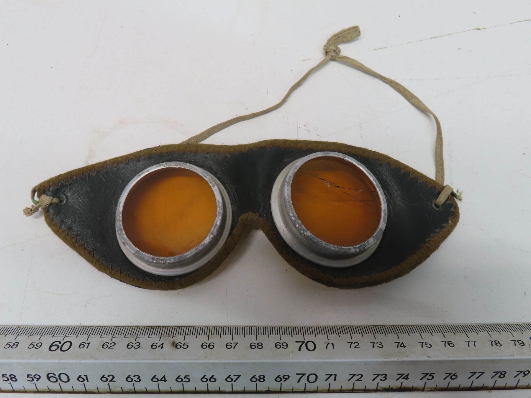 vintage ww2 aviator goggles - Schmalz Auctions