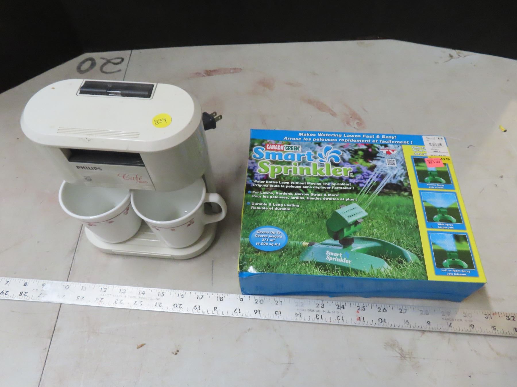 Vintage philips tea coffee maker café duo with 2 cups and smart ...