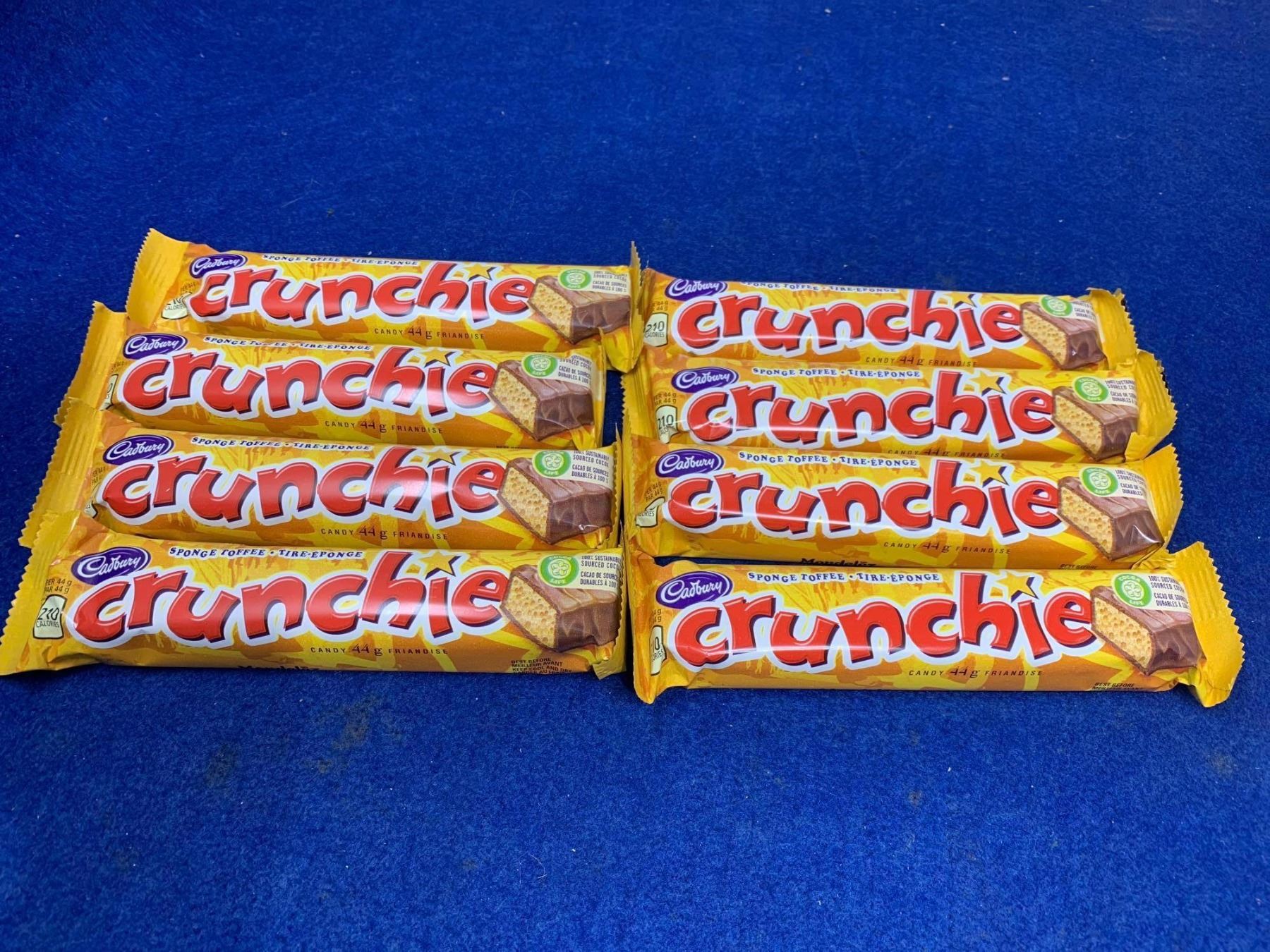 Cadbury Crunchie Candy Bars (8 x 44g)