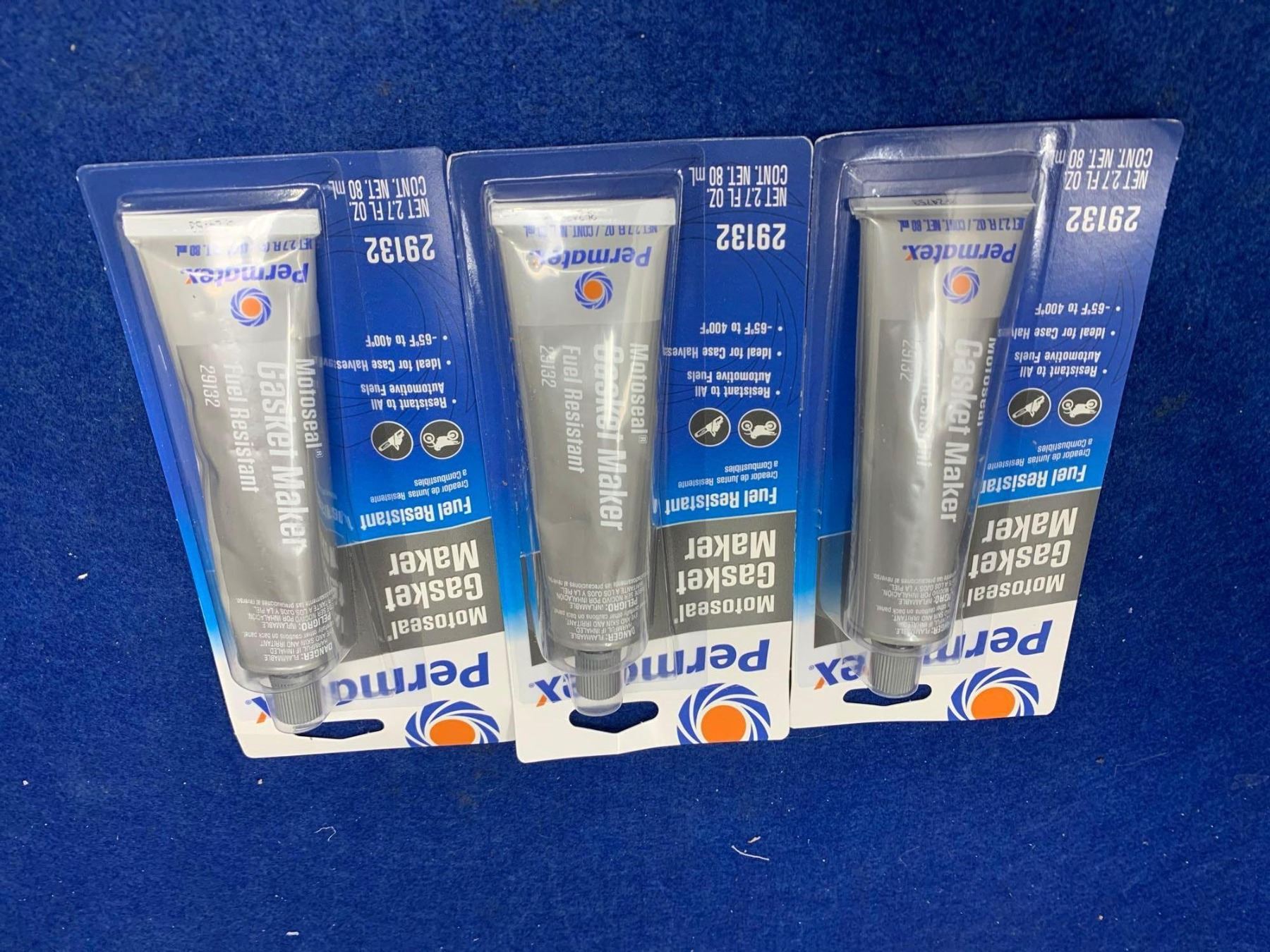 Permatex Ultra Motoseal Maker-Fuel Resistant (3 x 80ml)