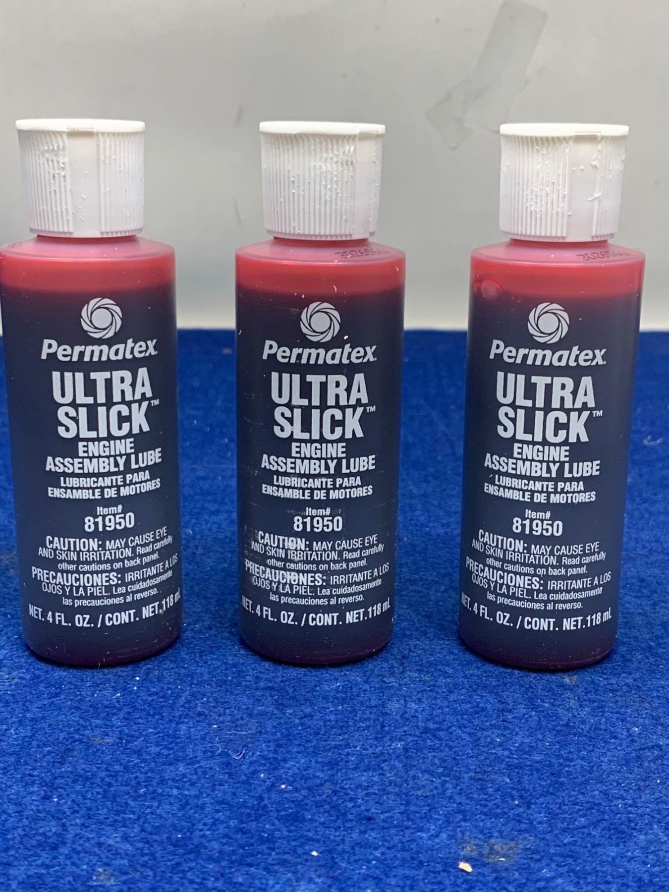 Permatex Ultra Slick Engine Assembly Lube (3 x 118ml)