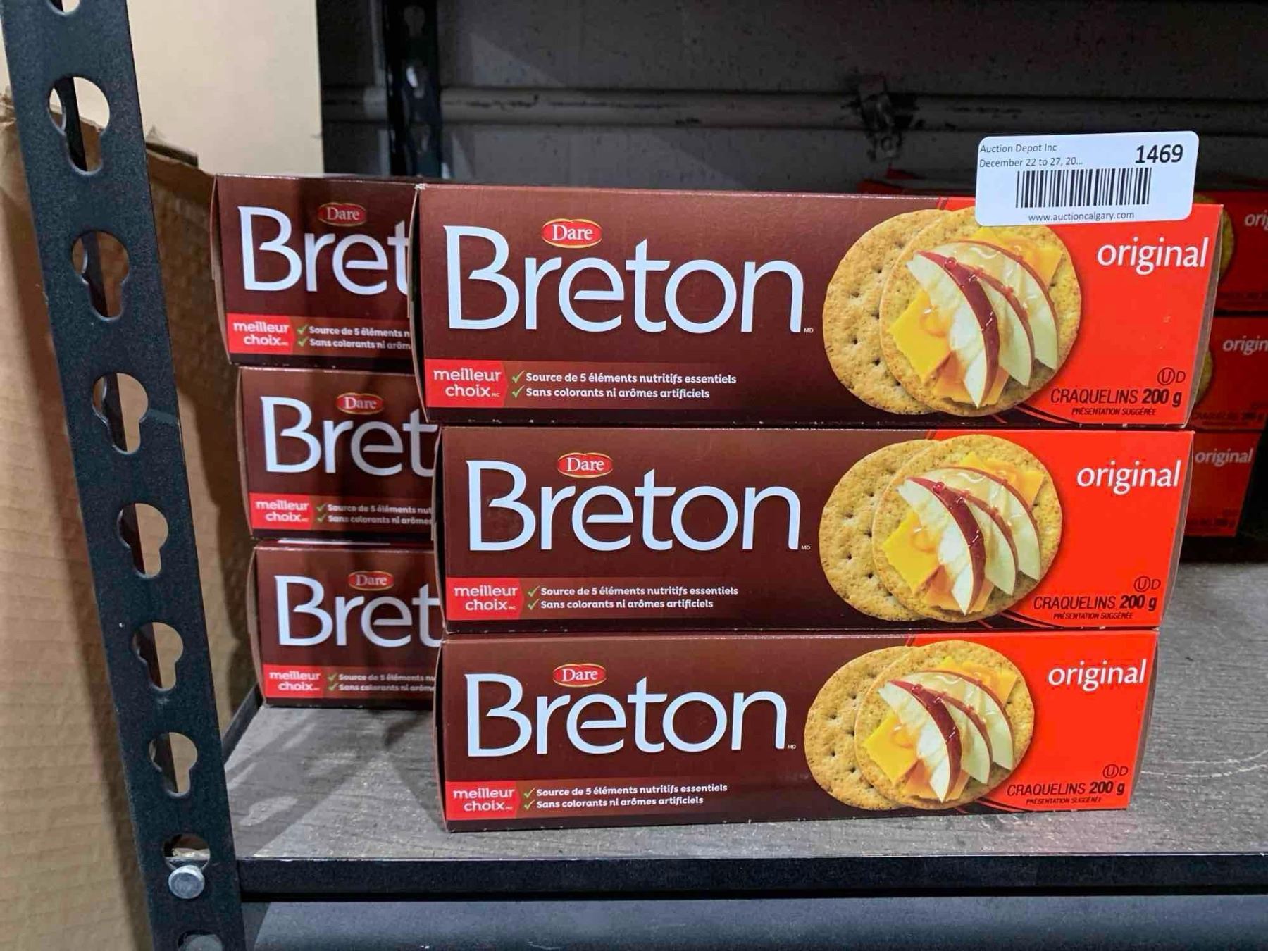Breton Original Crackers 200g x 6
