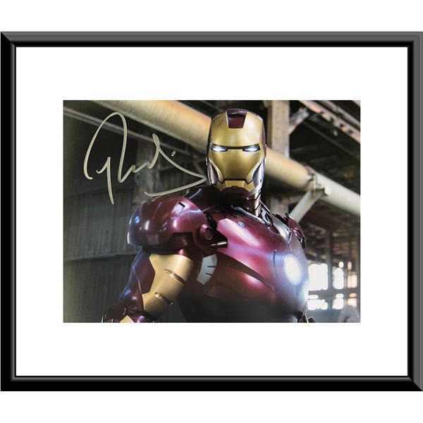 Iron Man Robert Downey Jr. signed movie photo