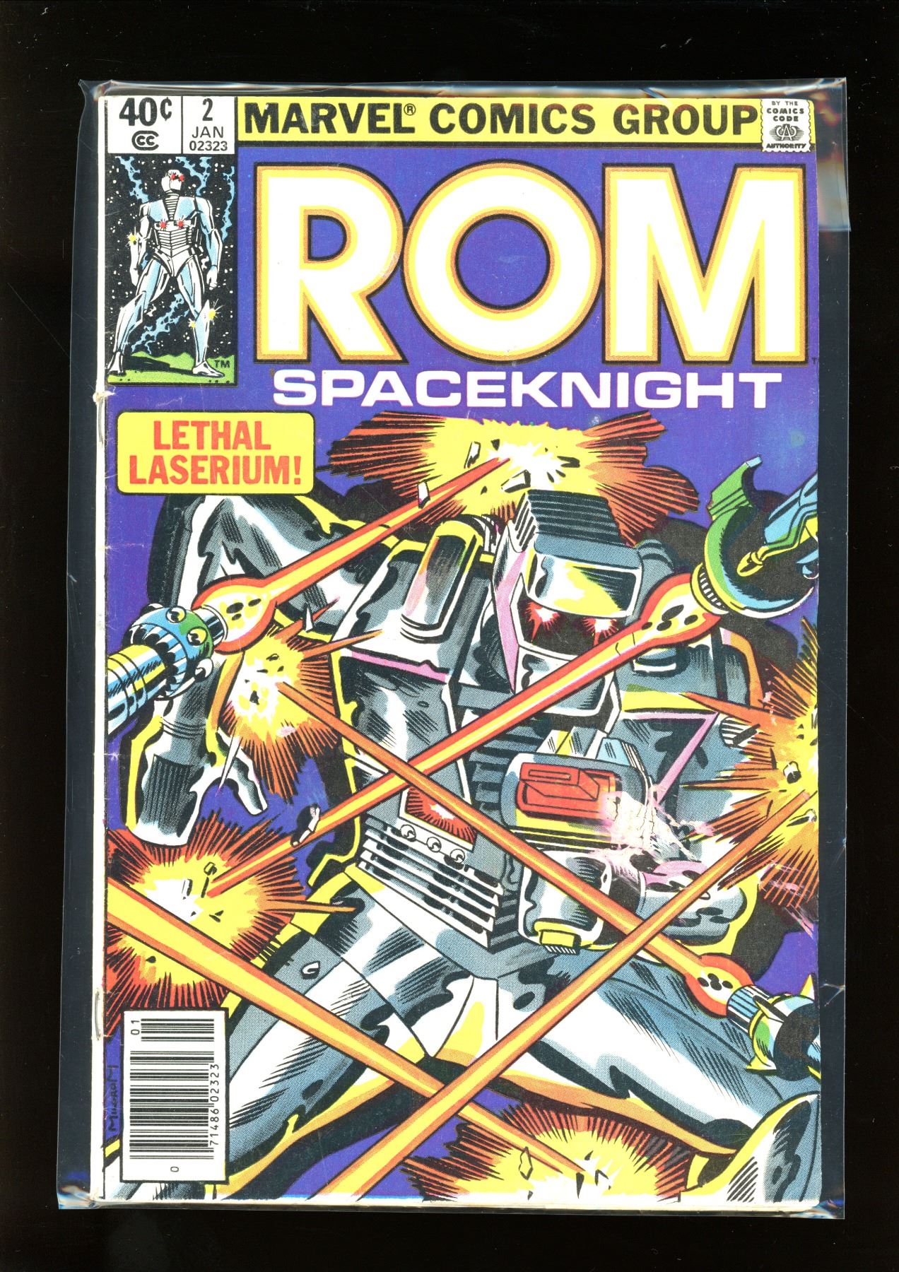 Marvel ROM Spaceknight #2 Lethal Laserium