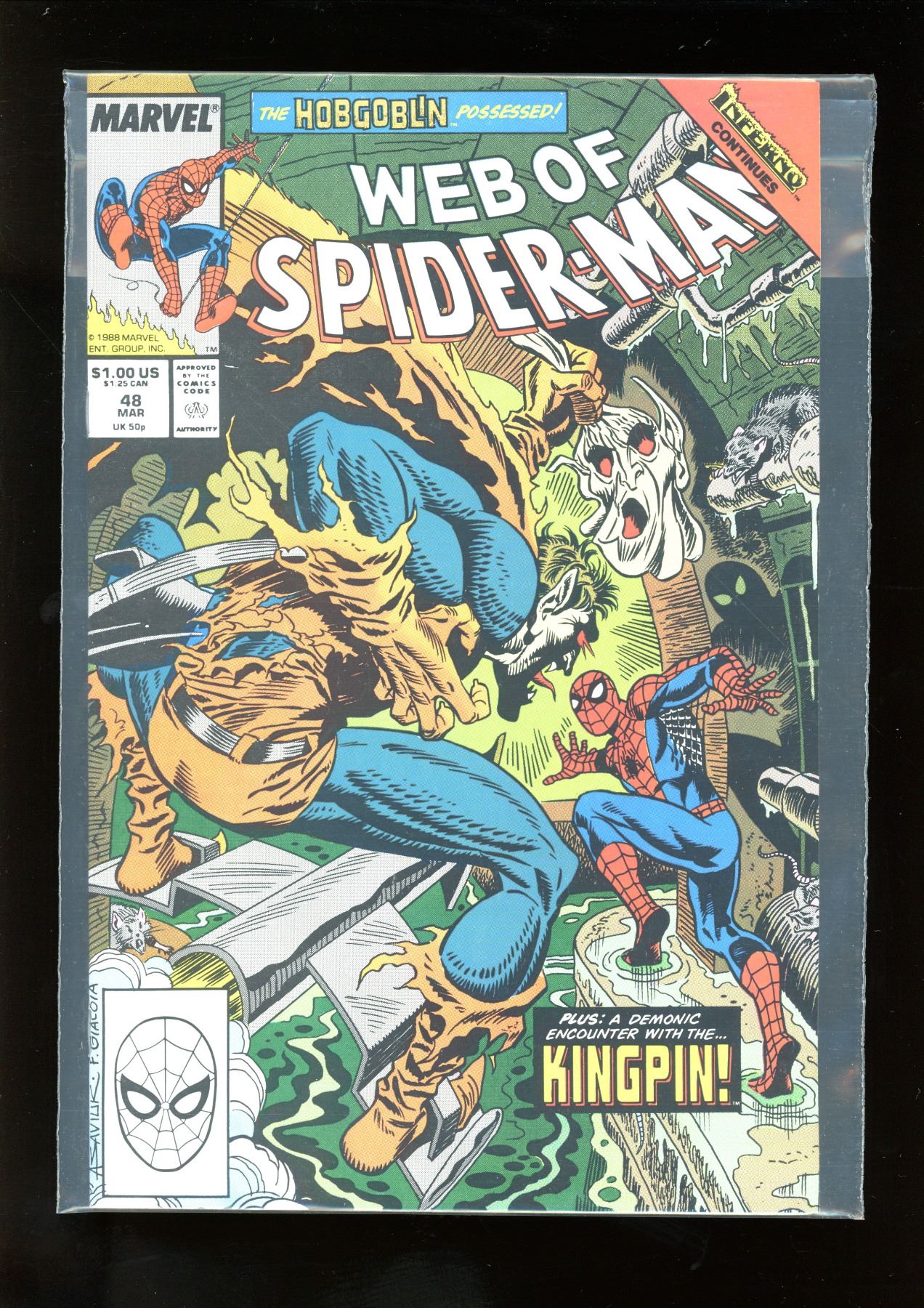 Marvel Web Of Spider-Man #48