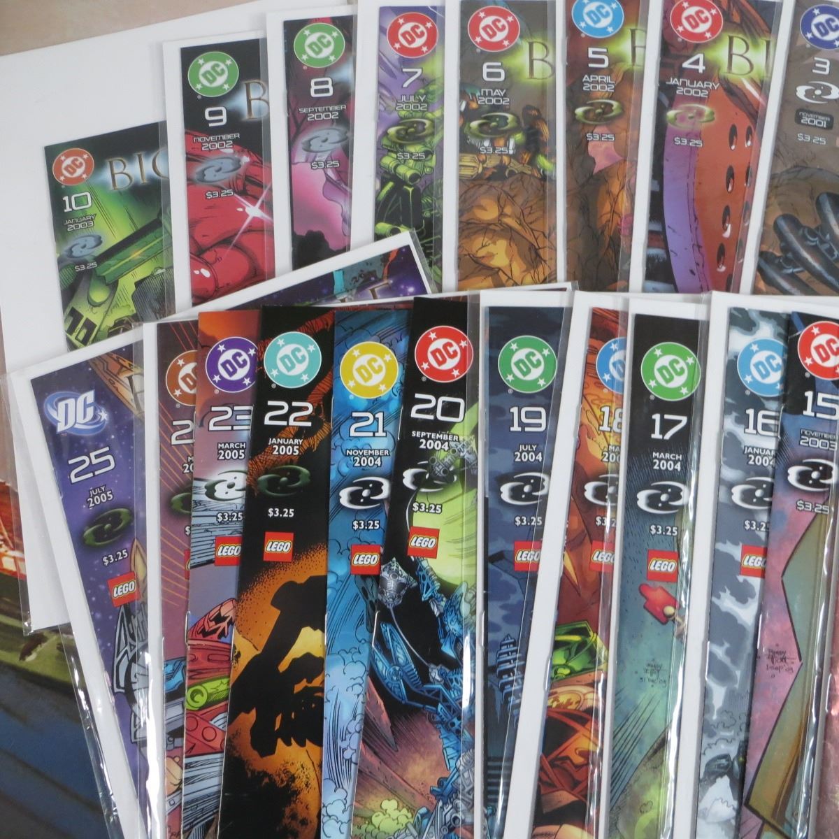 DC Bionicle Lego Technic Comics Series #1-25