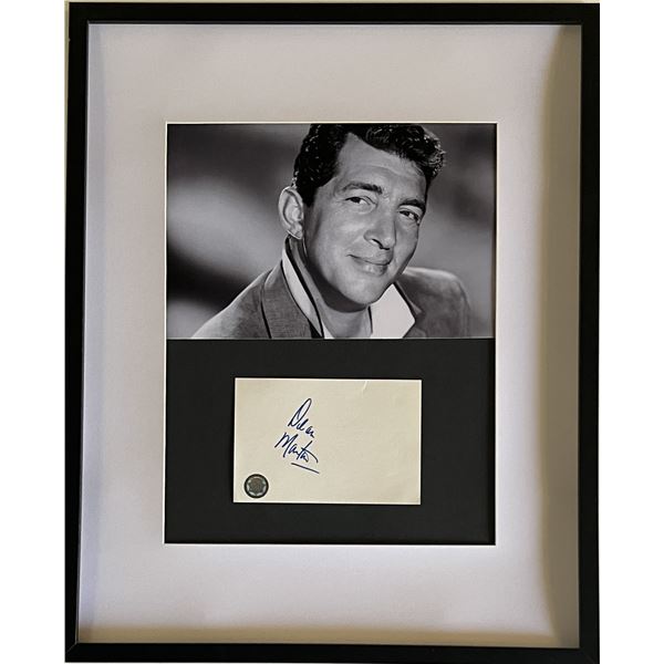 The Rat Pack Dean Martin original signature collage