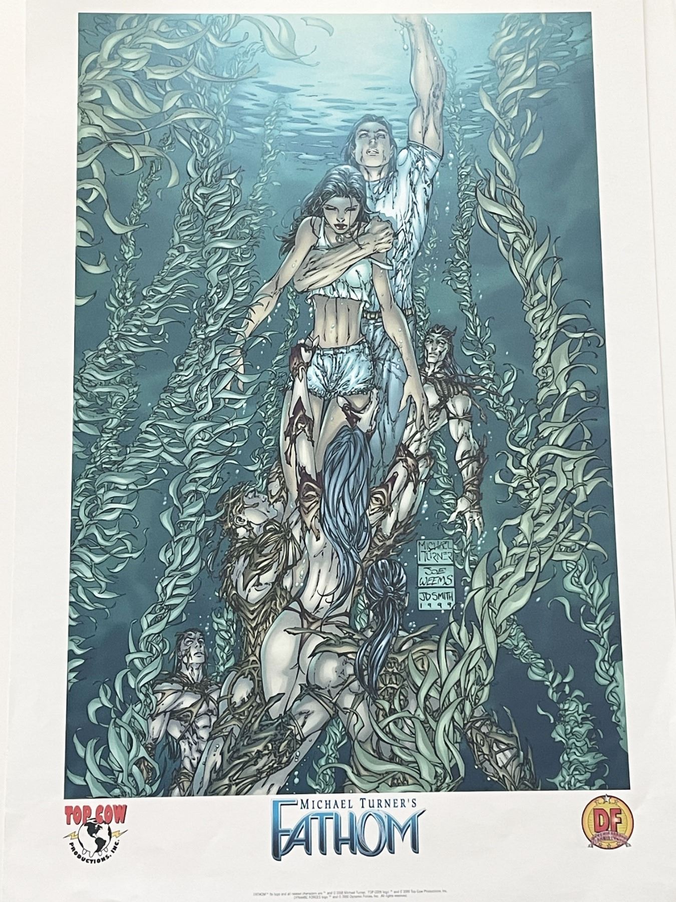Michael Turner's Fathom Comic Poster