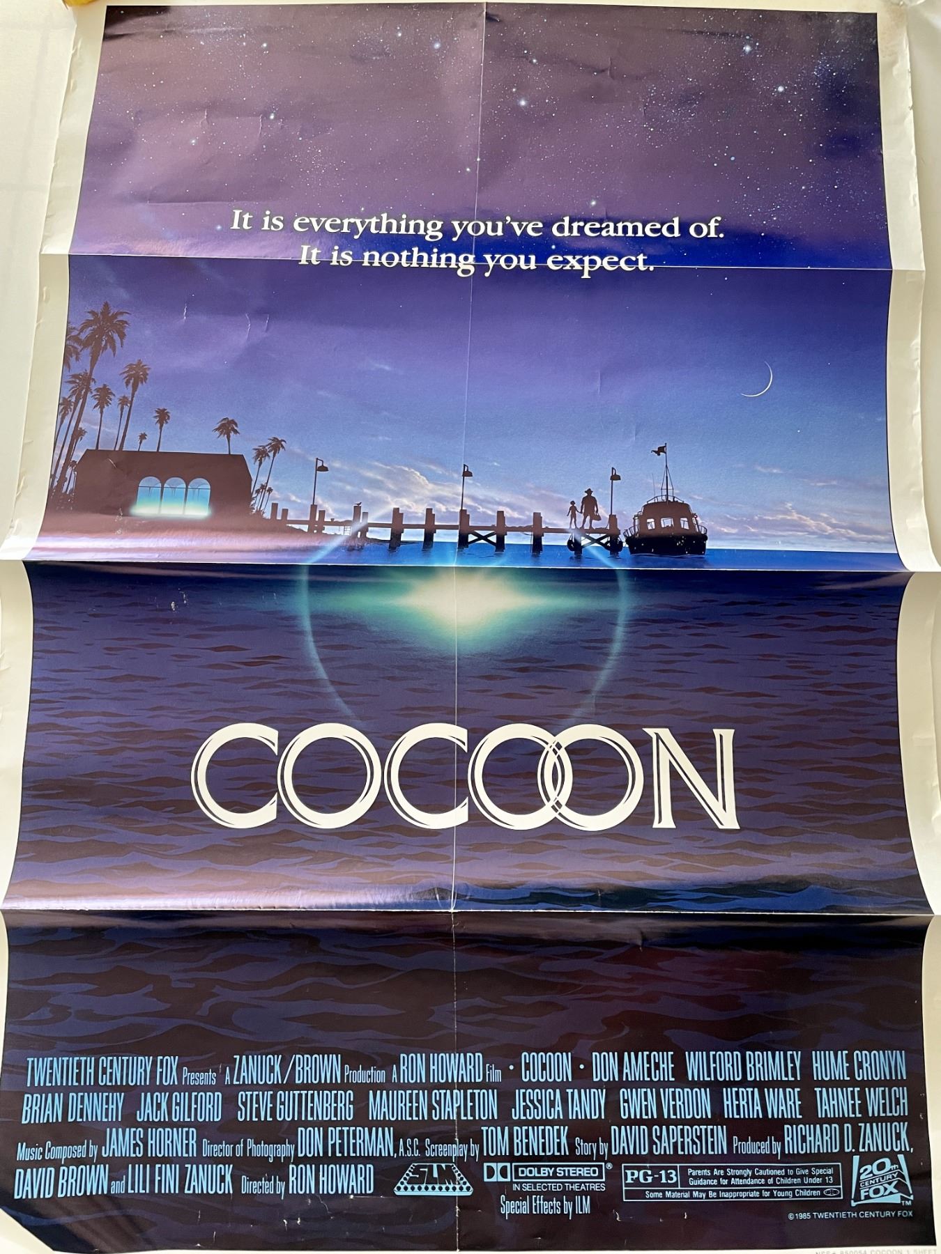 Cocoon vintage movie poster