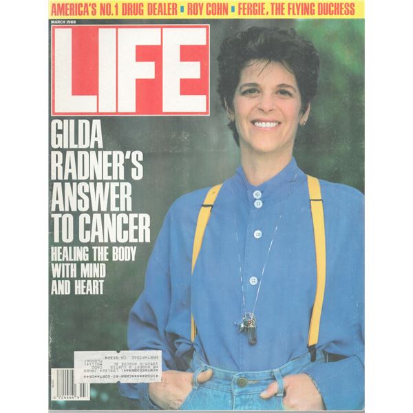 Gilda Radner Life Magazine March, 1988