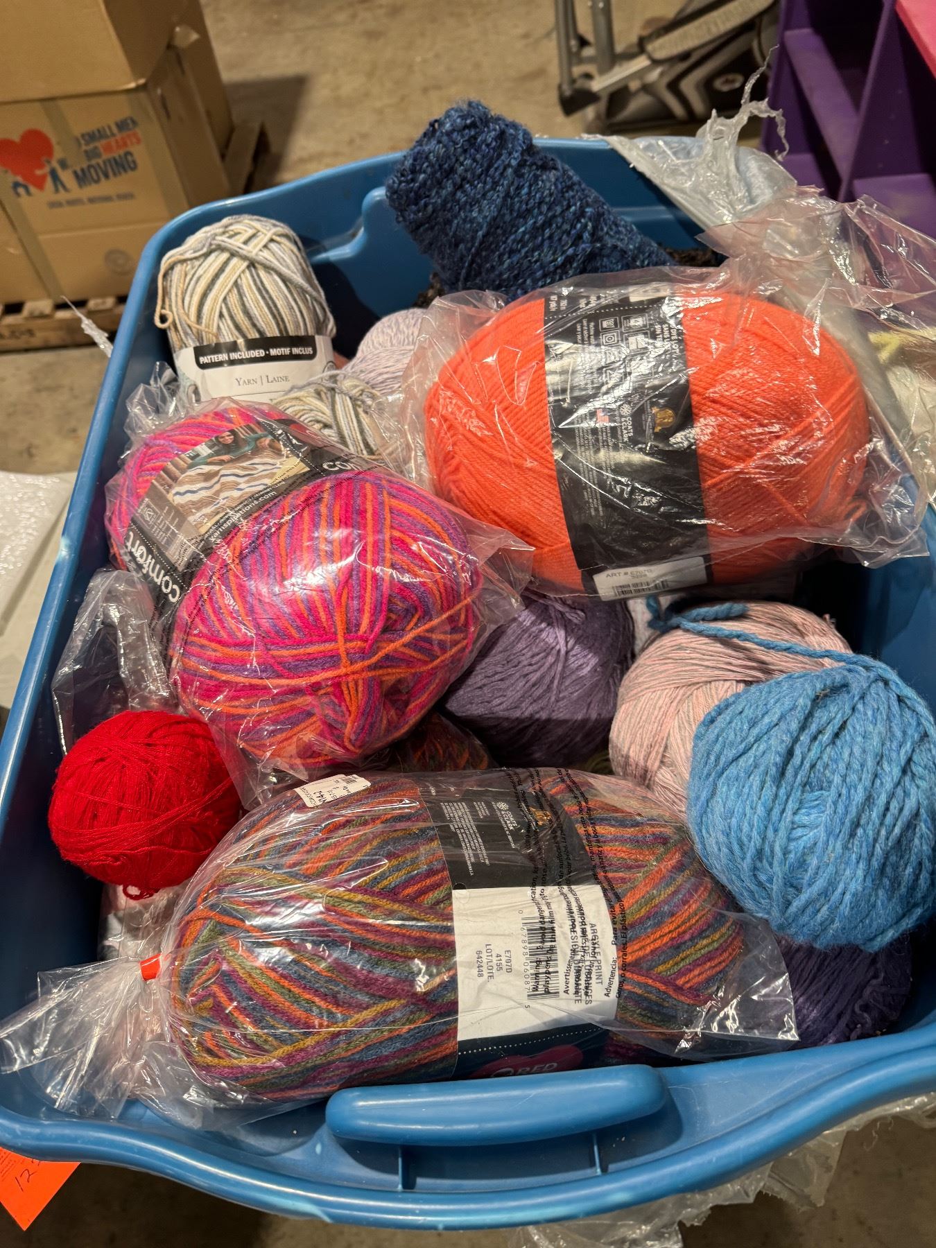 Bin yarn
