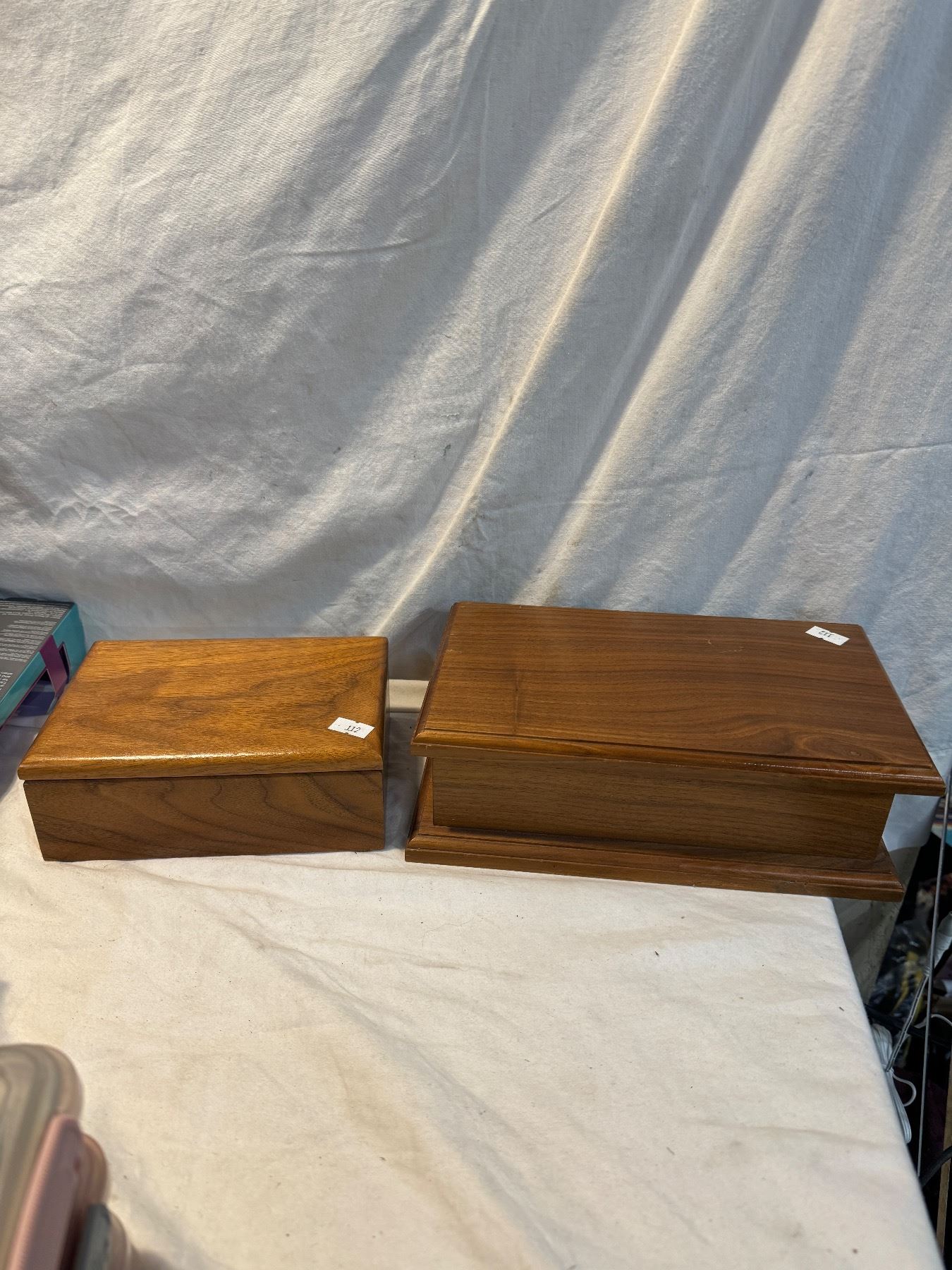 Wood boxes
