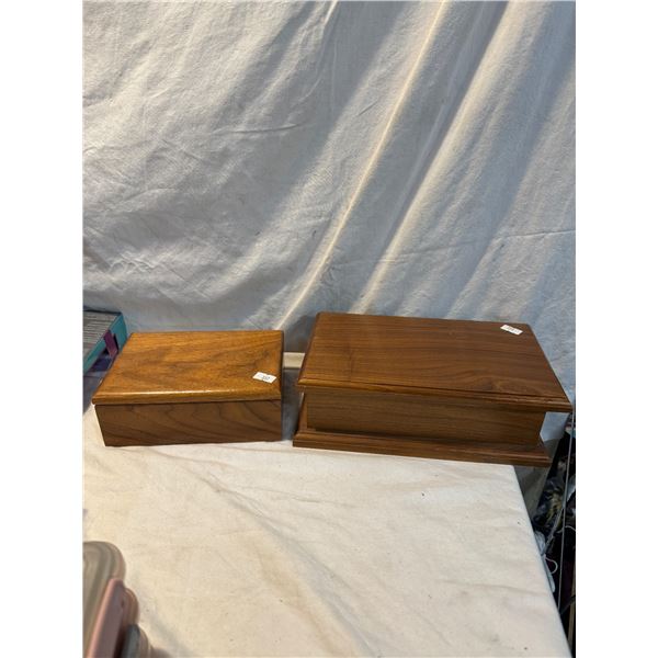 Wood boxes