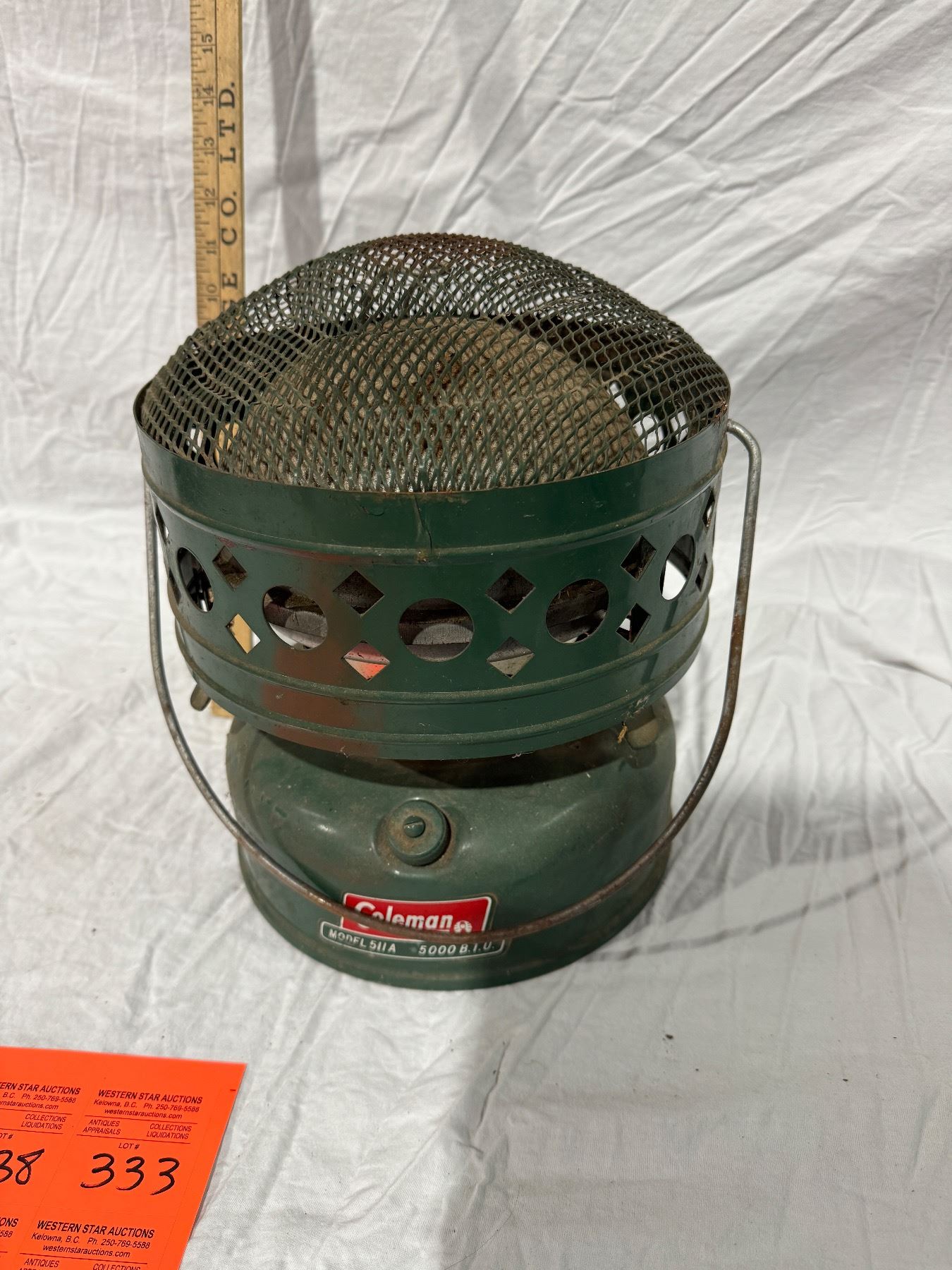 Coleman heater