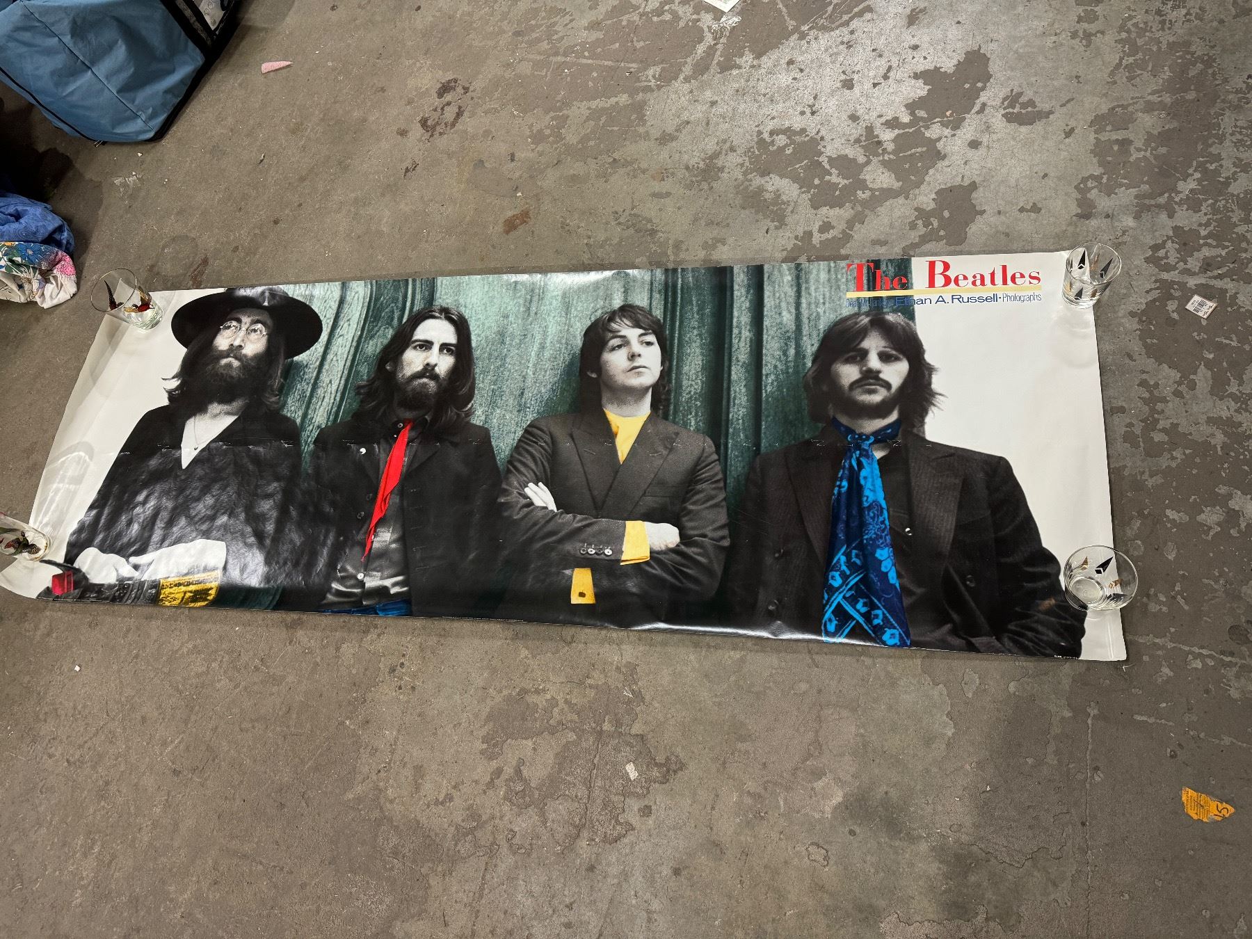 The Beatles Dear Mr. Fantasy Ethan A Russell photographs poster