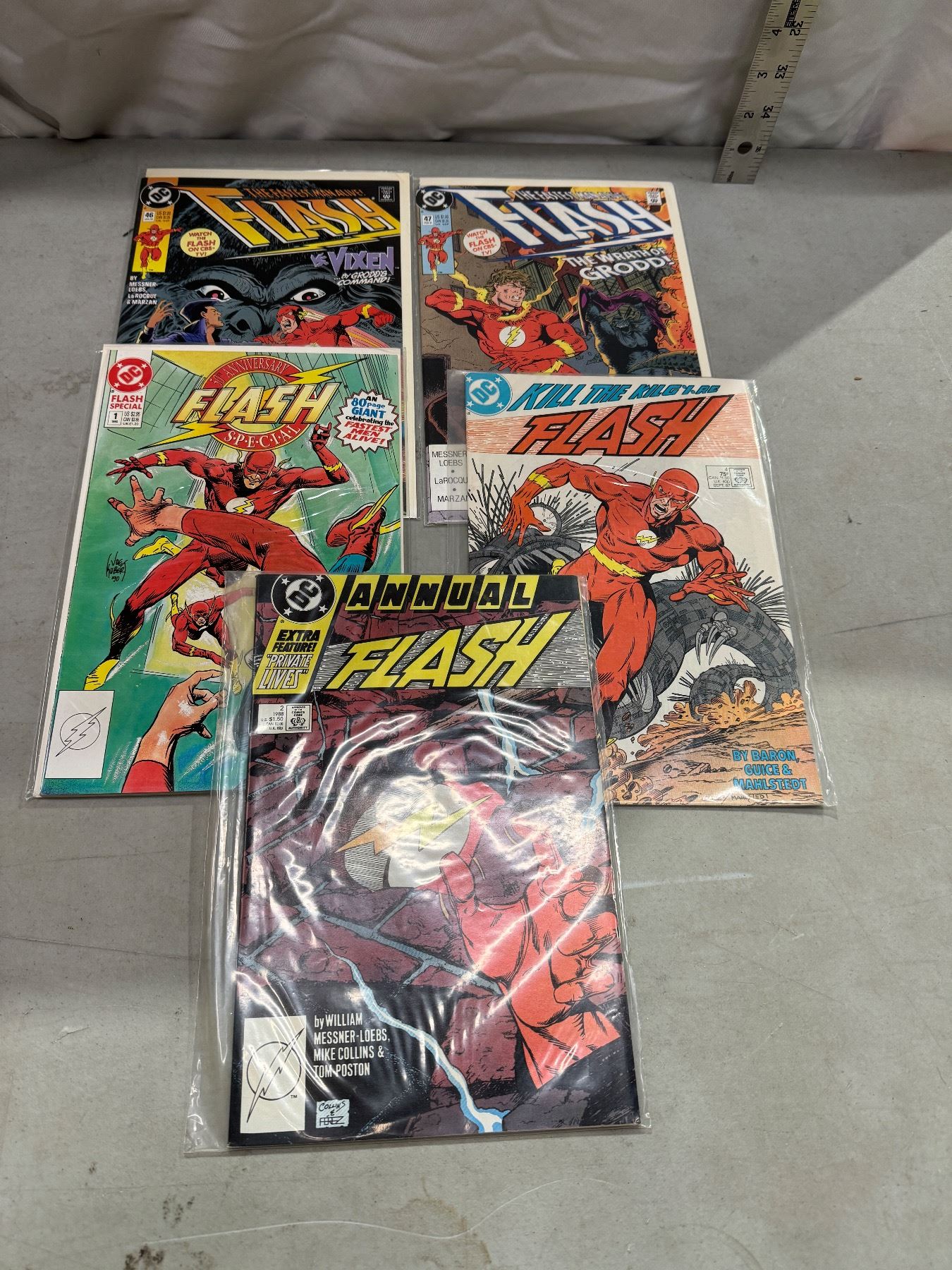 DC flash comics