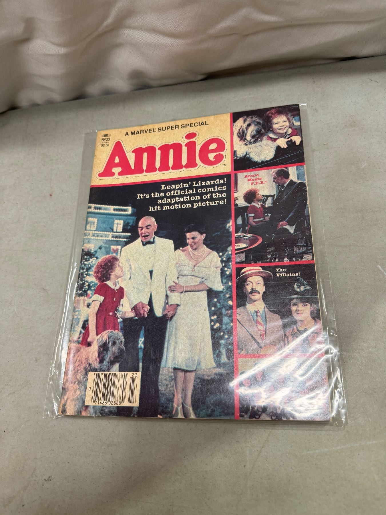 A Marvels super special Annie magazine