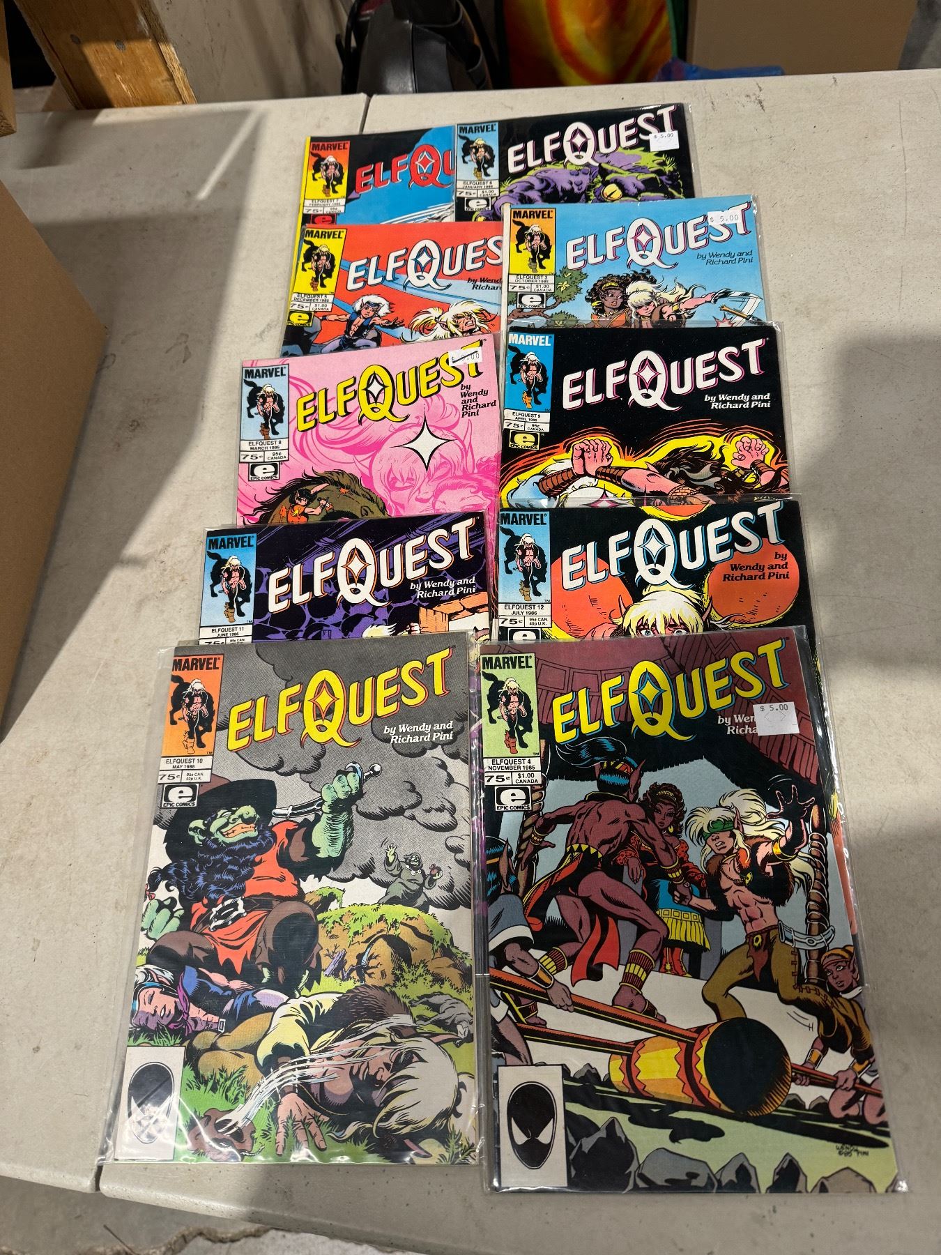Marvel Elf Quest comics
