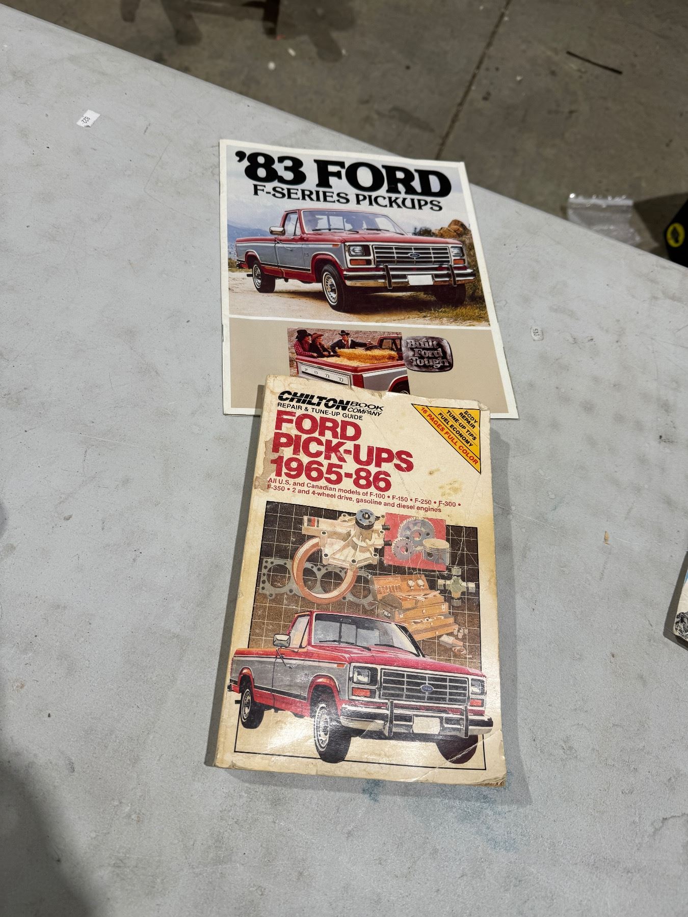 Ford pick up truck books