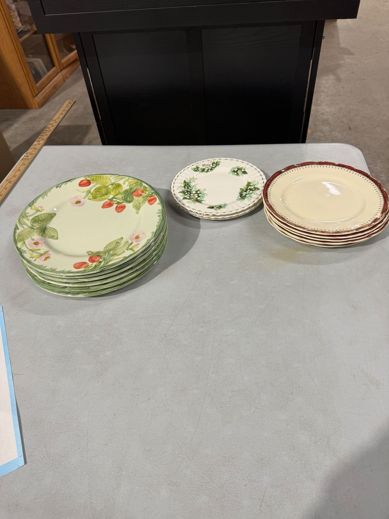 Assorted plates