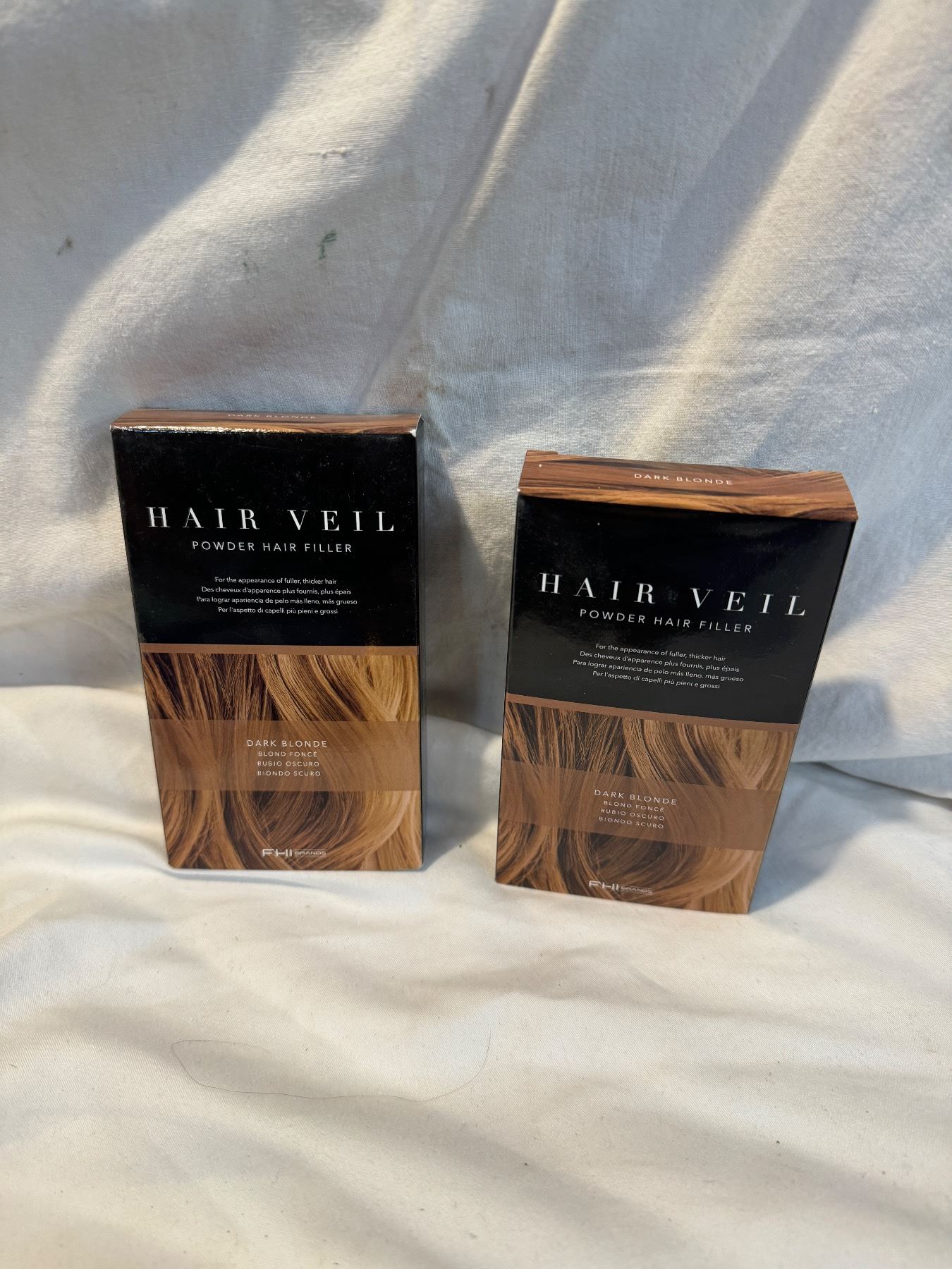 Hair veil powder hair filler dark Blonde