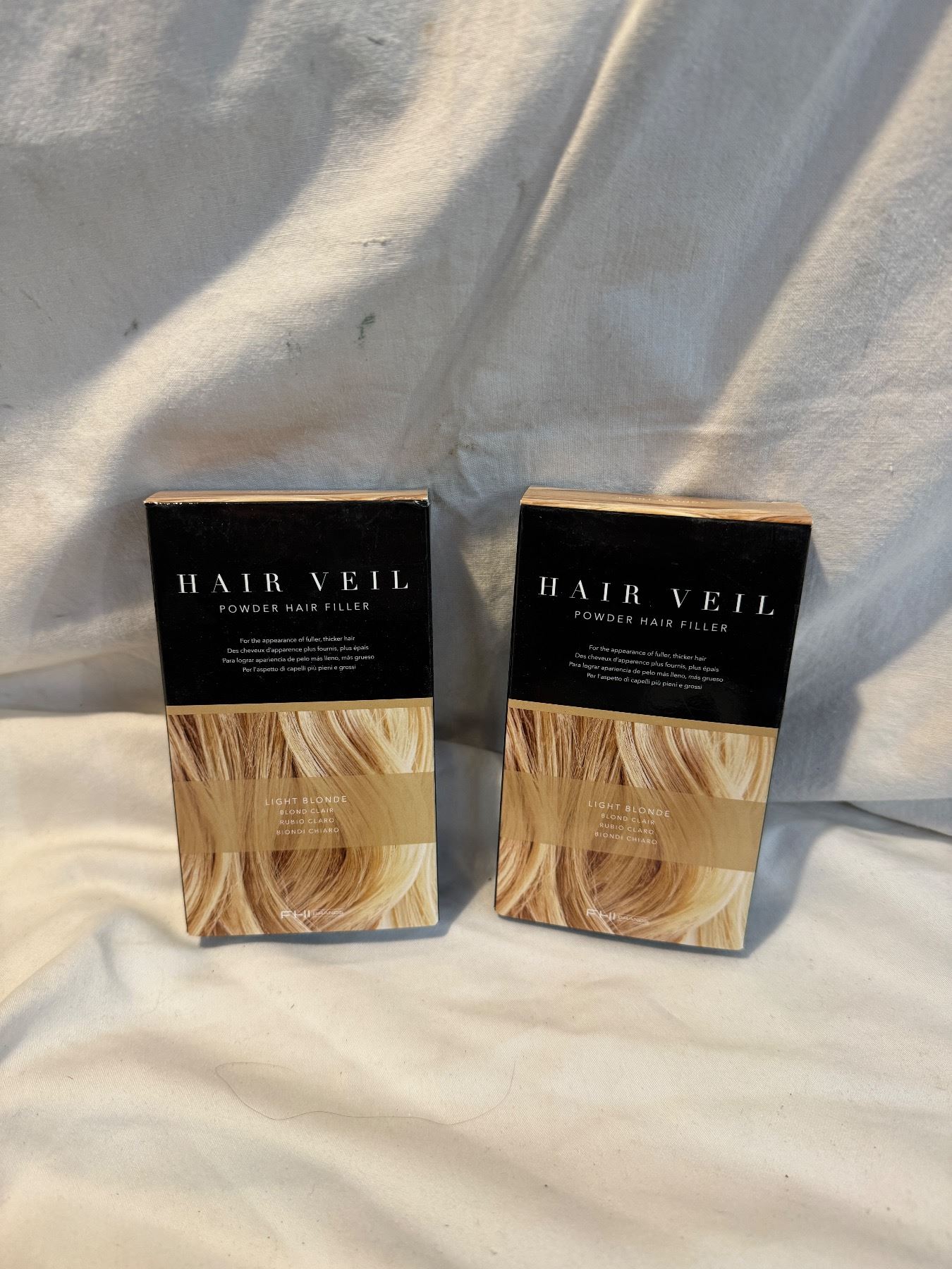 Hair veil powder hair filler light blonde