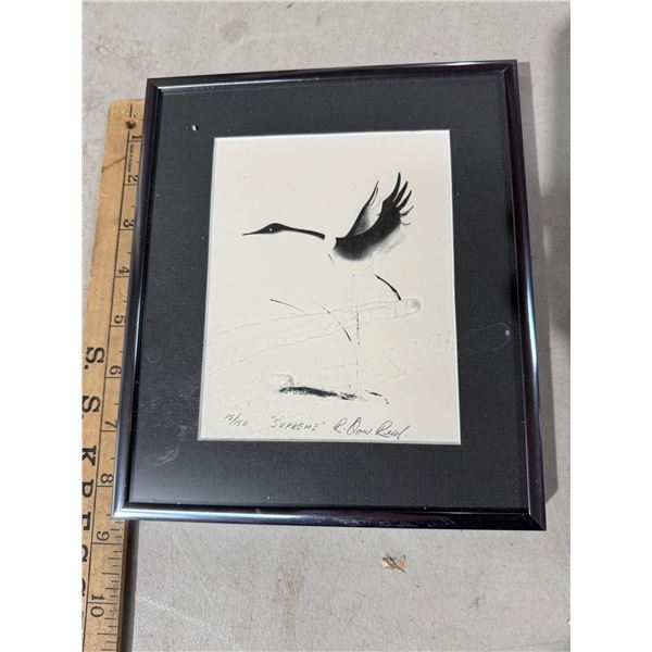 R.Reid art numbered signed reproduction of original Ivory sculpture